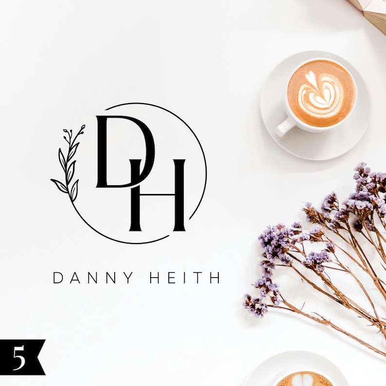 Custom Initials Logo – Elegant Monogram Design for Wedding, Brand, or ...