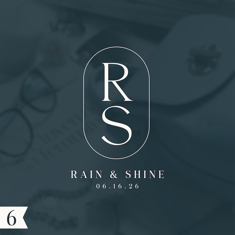 Custom Initials Logo – Elegant Monogram Design for Wedding, Brand, or ...