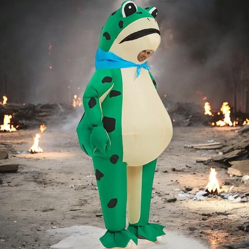 Adult Inflatable Frog Costume - Etsy