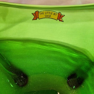 Vintage Mid-century Modern Green Art Glass Bowls – Set of 2 From the ...