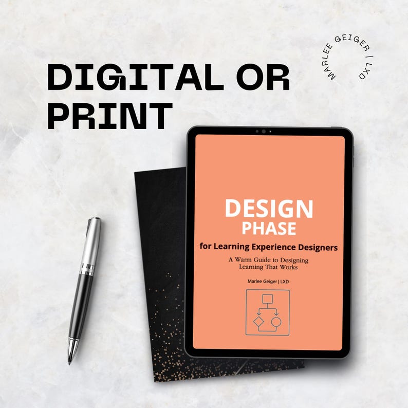 Design Phase Workbook | ADDIE Model Template | Storyboard & Objective ...