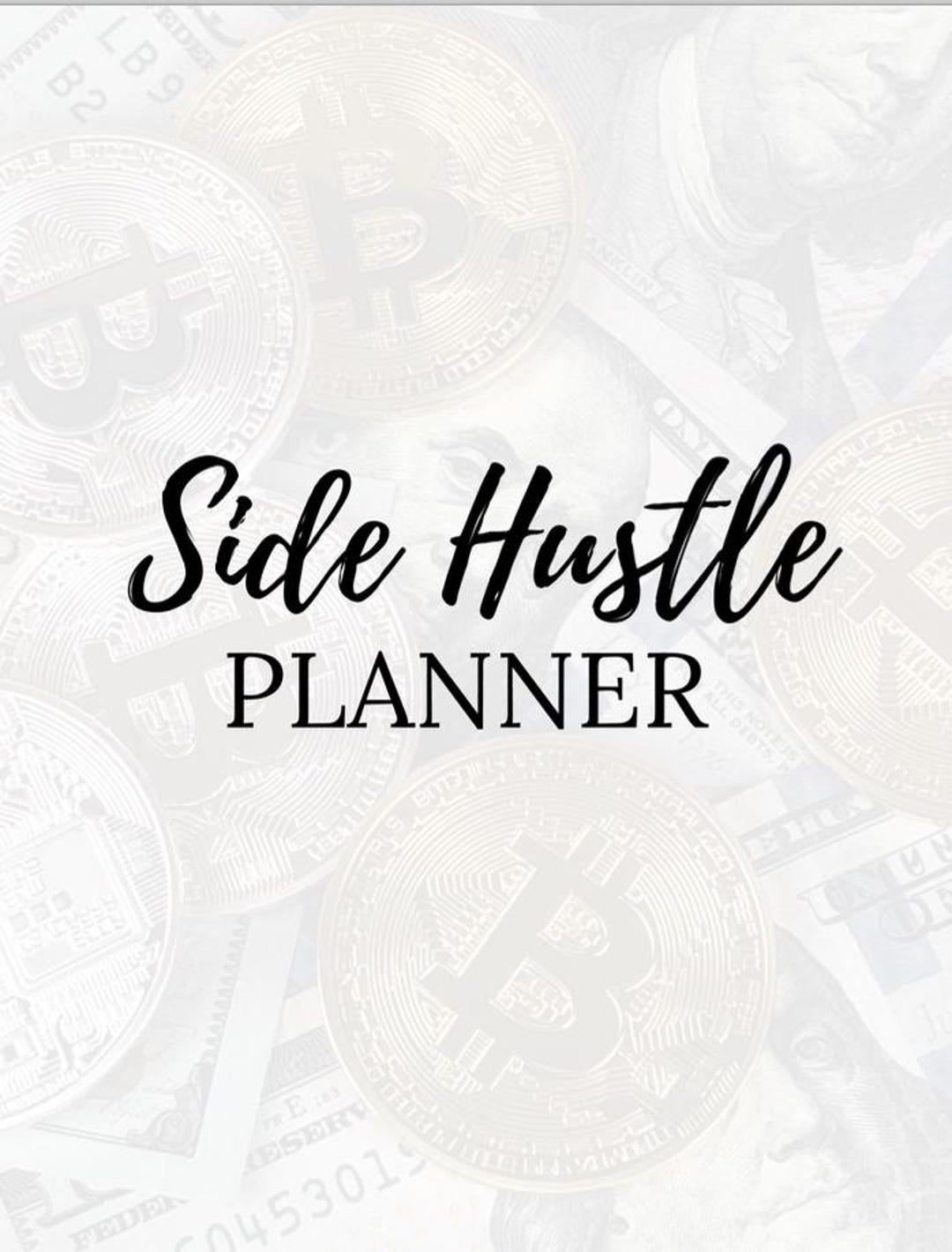 Side Hustle Planner | Sales Tracker, Product Planner, Income & Expense ...
