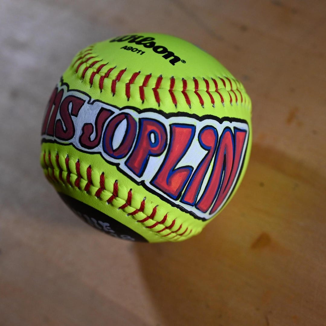 Janis Joplin Monterey Softball Game Ball MVP - Etsy