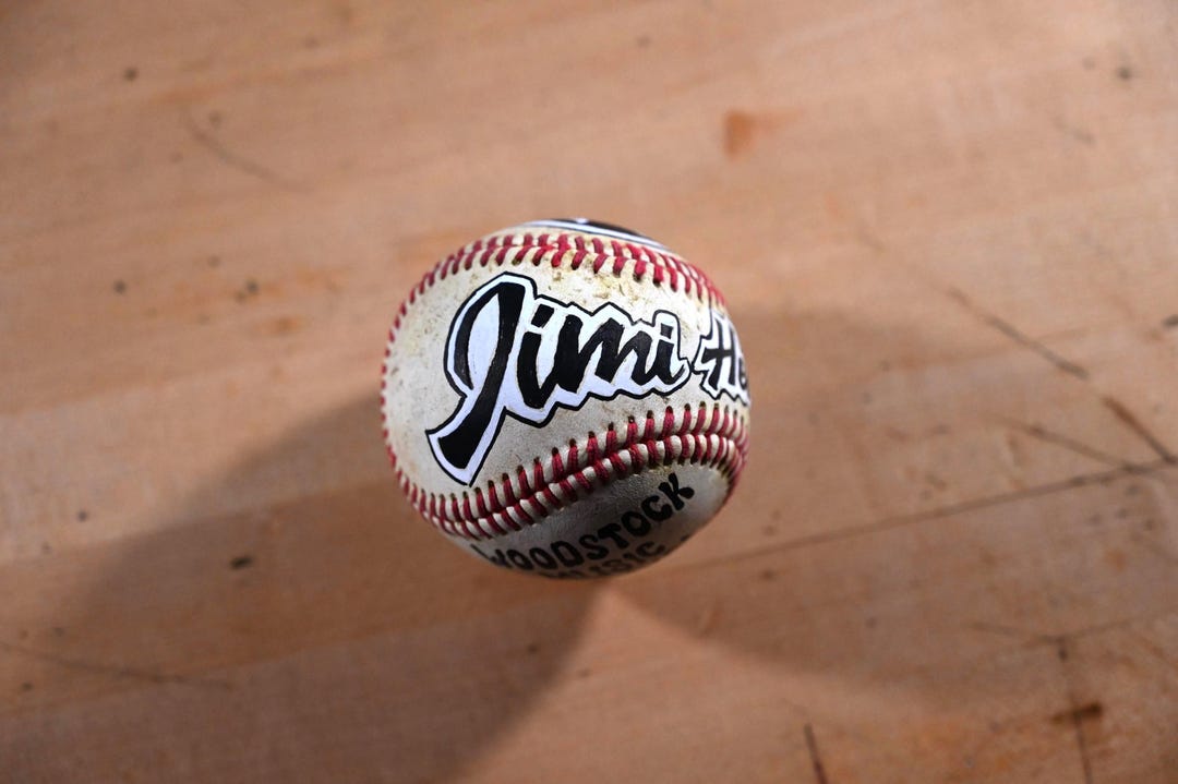 Jimi Hendrix Baseball Woodstock Game Ball MVP - Etsy