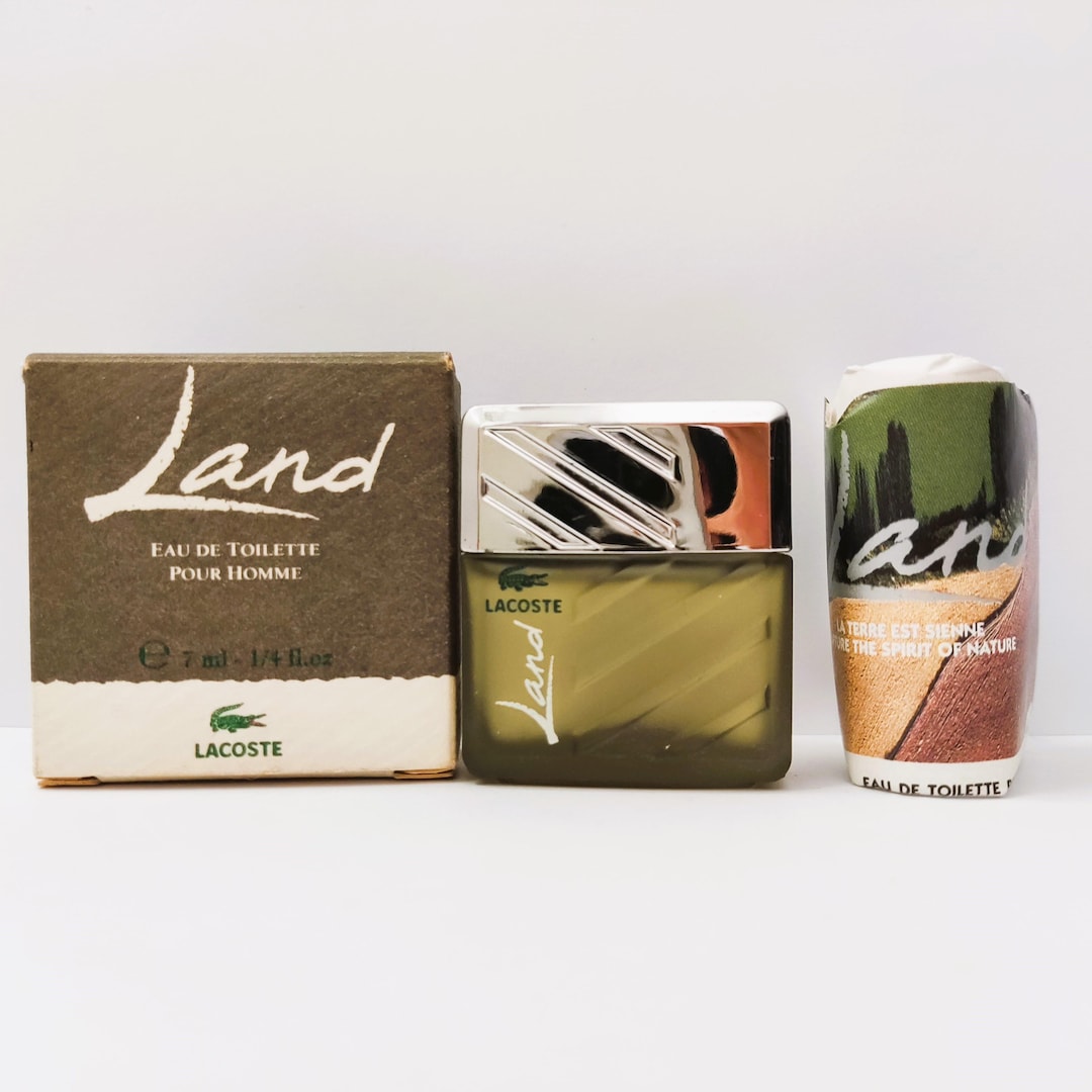 Lacoste Land EDT Eau De Toilette 7ml Box .24 Fl Oz Perfume Fragrance ...