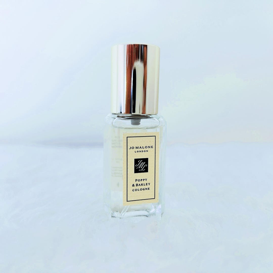 Jo Malone Poppy & Barley Cologne 9 Ml .30 Fl Oz With Vaporizer Perfume ...