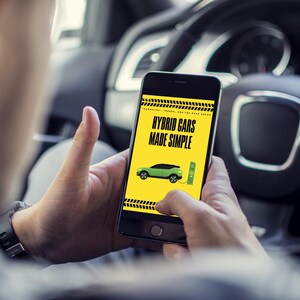 Hybrid Cars Made Simple Auto boek mechanica digitale educatie hulp auto ...