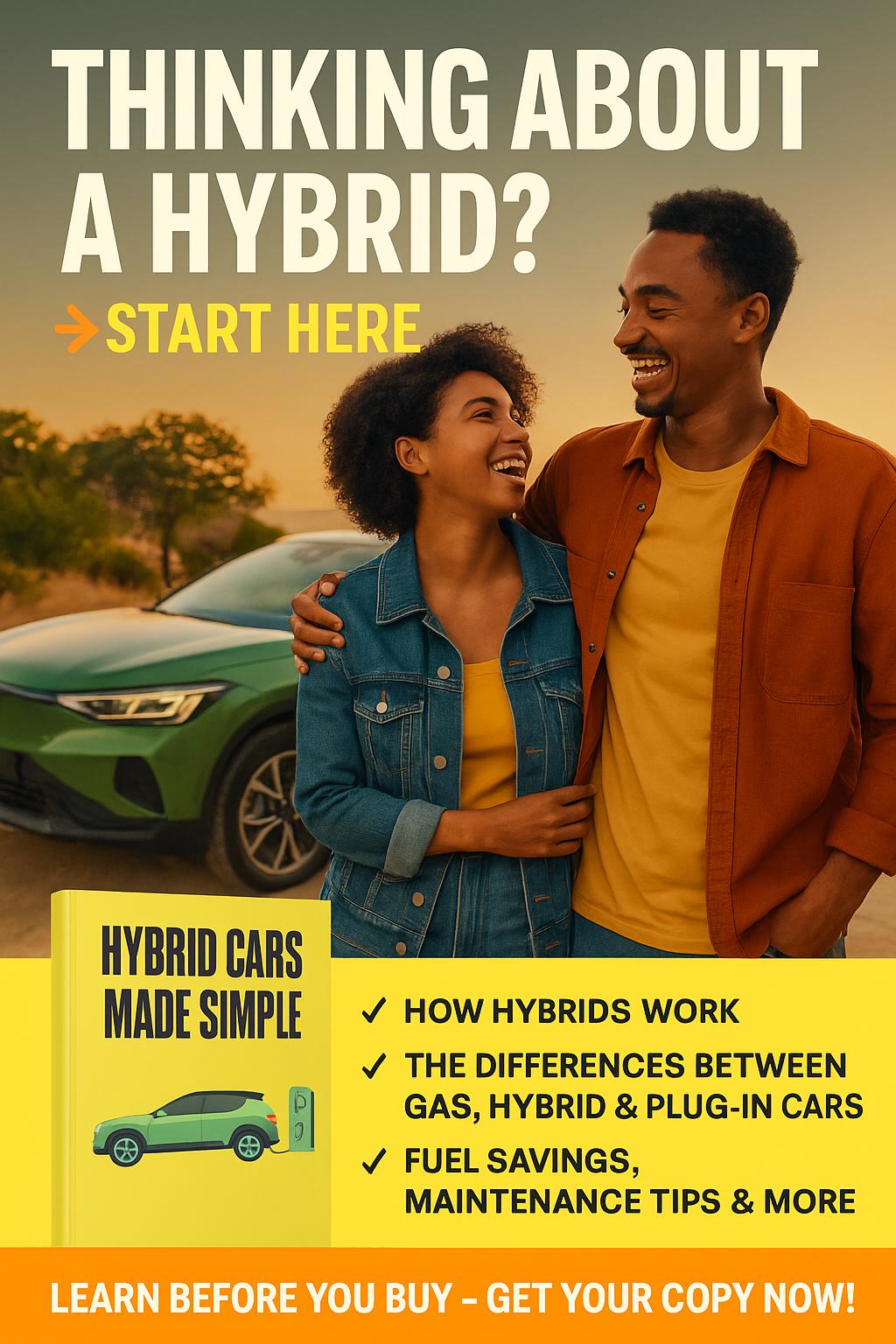 Hybrid Cars Made Simple Auto boek mechanica digitale educatie hulp auto ...