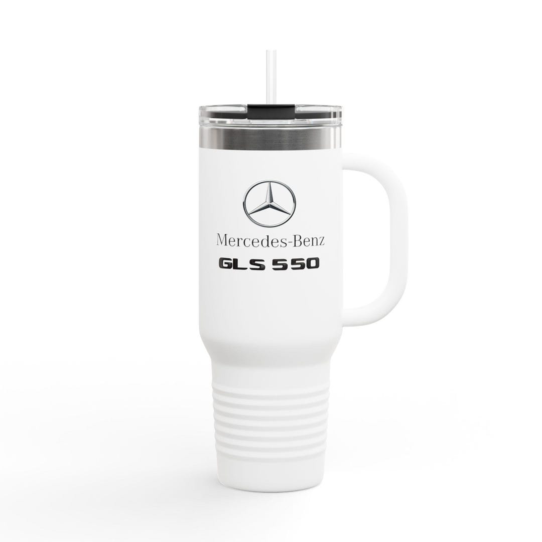 Mercedes Travel Mug 40oz – Personalized Coffee Tumbler for Road Trips ...