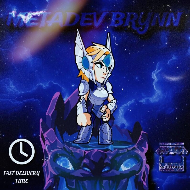 Brawlhalla - Metadev Brynn - Exclusive & Rare Skin - All Platforms - Etsy