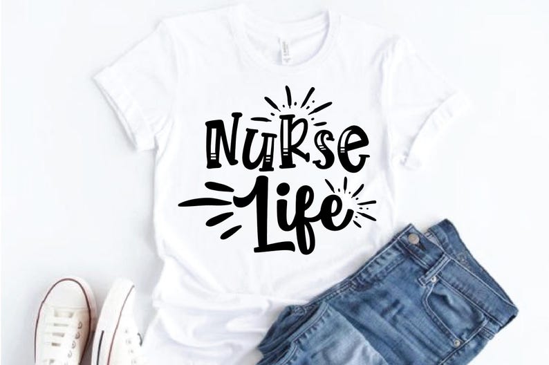Nurse Life SVG, Nurse Svg, RN Gift, Cricut, Silhouette, Png for ...
