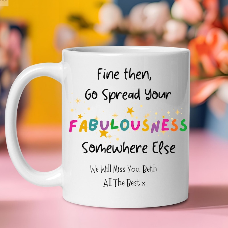 Work Friend Leaving Mugs - Etsy UK