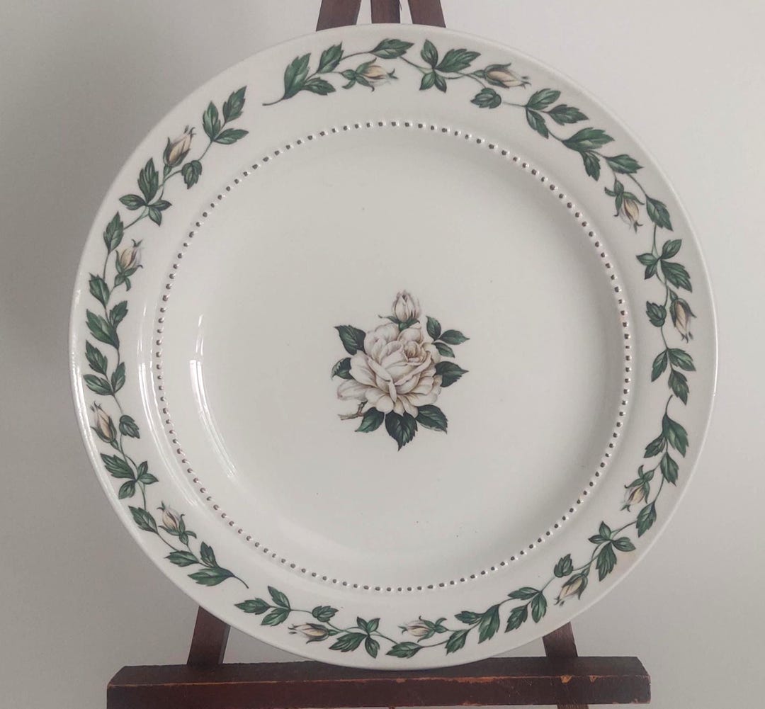 Cameo Rose by Hall Salad Plates Set of 4 - Etsy