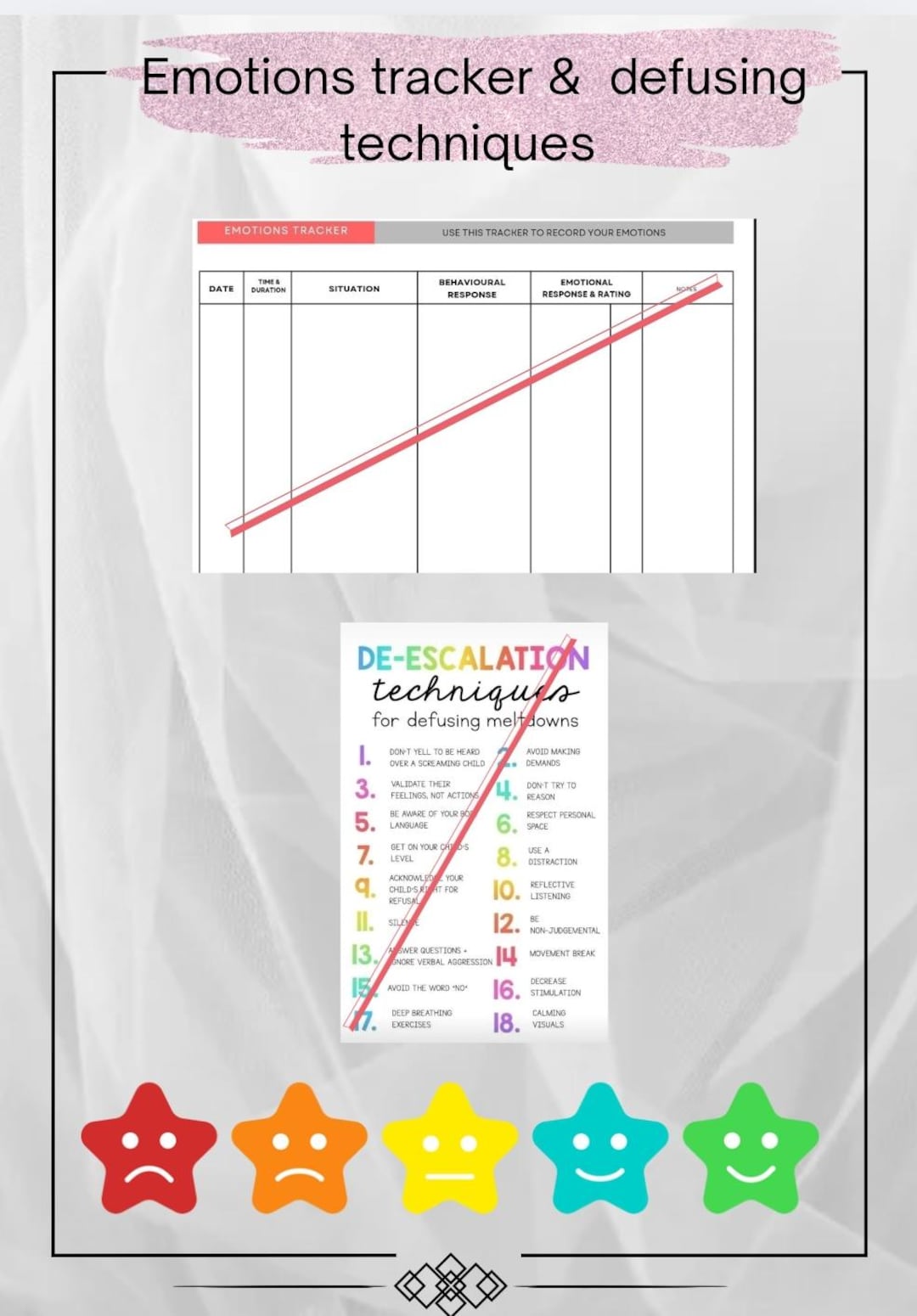 Emotions Tracker, Track Your Child's Emotional Journey With Ease ...