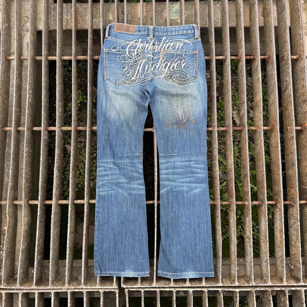 Christian Audigier Jeans Statue of Liberty - Etsy