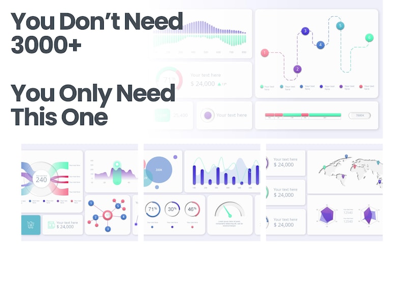 Data Visualization | Reporting Dashboard | Powerpoint Template | KPI ...