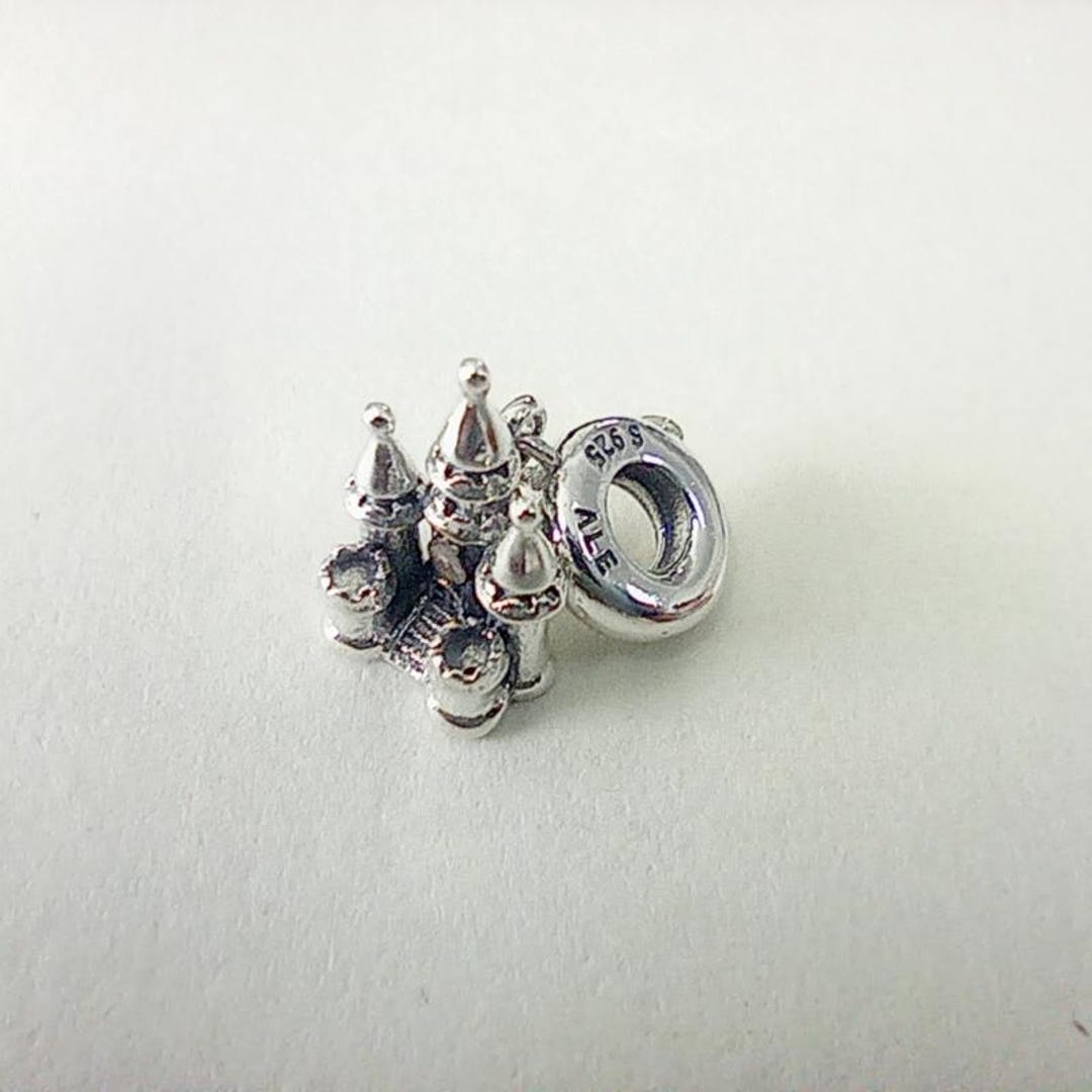 Pandora Two-tone Castle Dangle Charm S925 Ale - Etsy