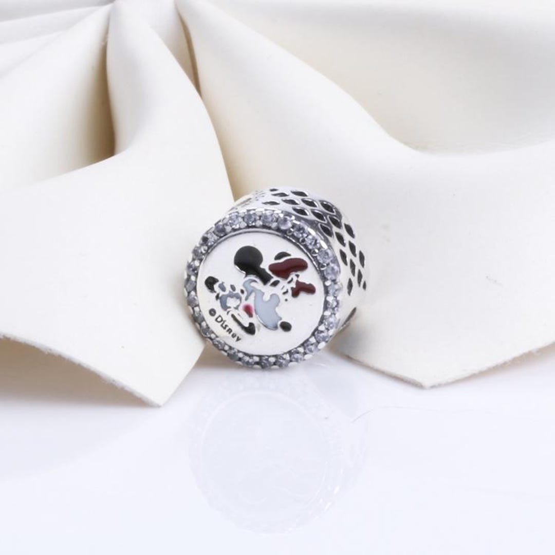 Pandora Minnie Mouse Rock the Dots Charm - Etsy