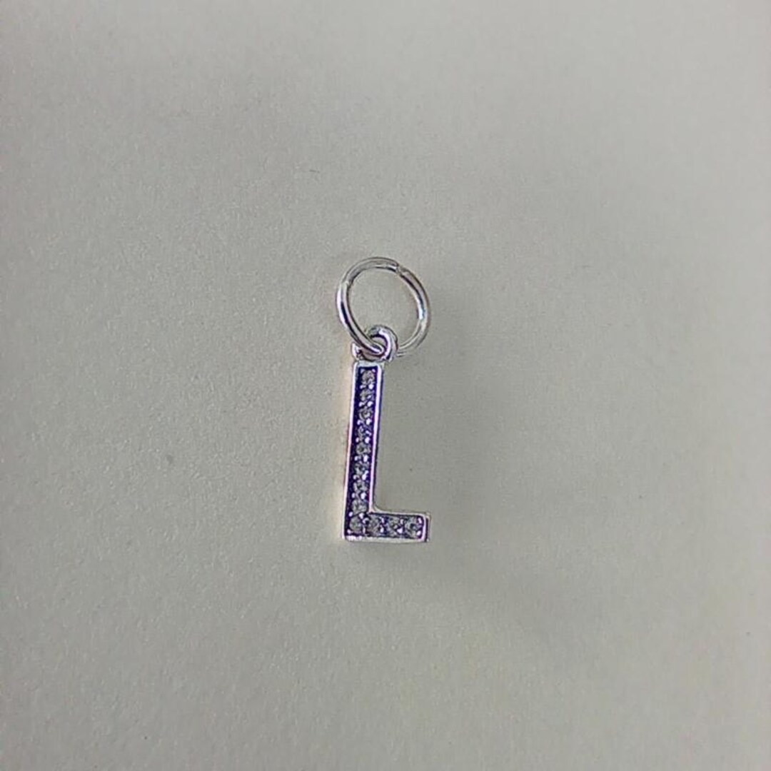 Pandora Sterling Silver Letter L Initial Dangle Charm - Etsy