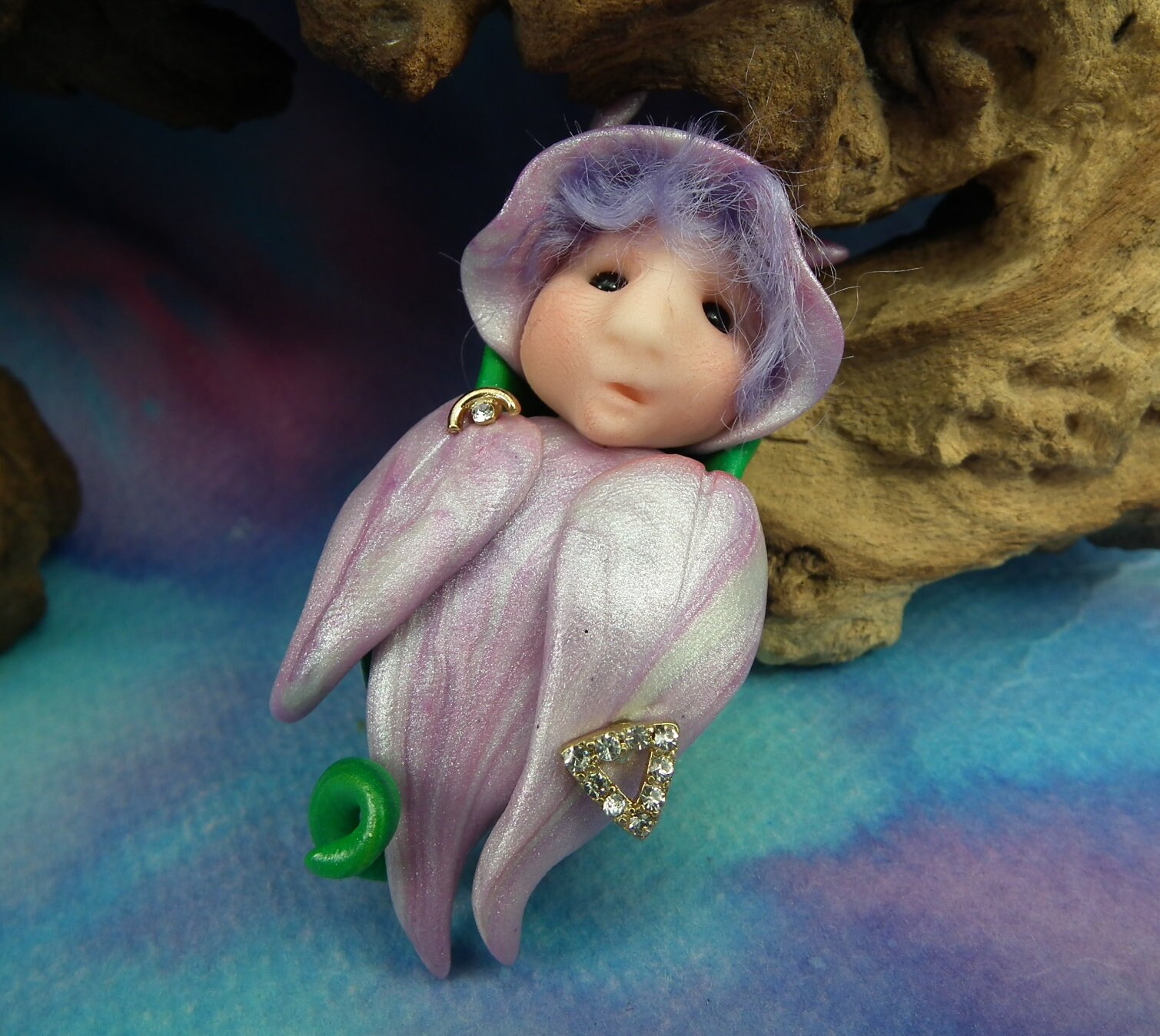 SUMMER SPECIAL Baby Blossom Elfling 'Brydie' Infant Bundle Flower ...