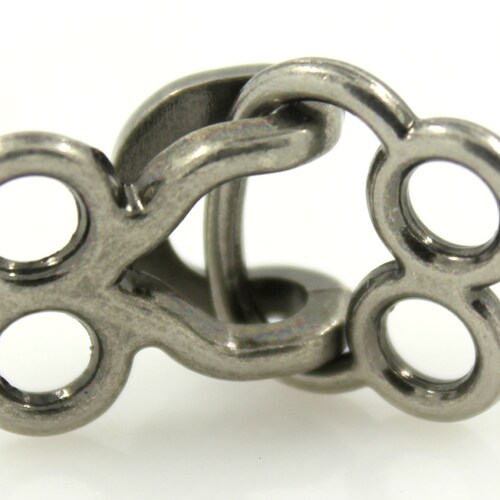 Simple Cloak Clasp Gunmetal Fasteners. 0.71 Inch 5 Pairs. - Etsy