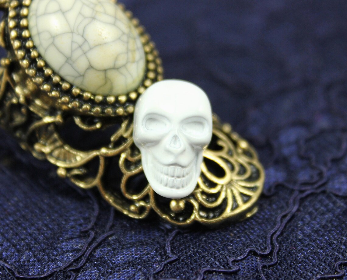 Metal Buttons Skull Metal Buttons White Color Shank - Etsy