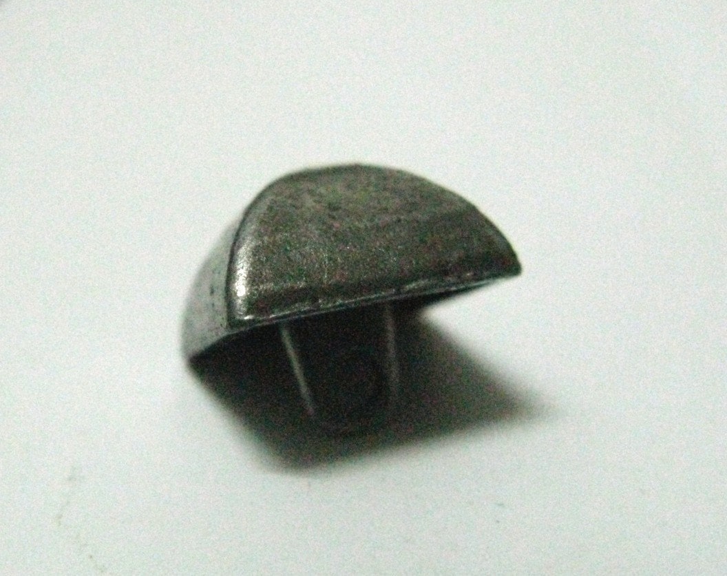 Metal Buttons - Square Cone Metal Buttons , Gray Silver Color , Shank ...