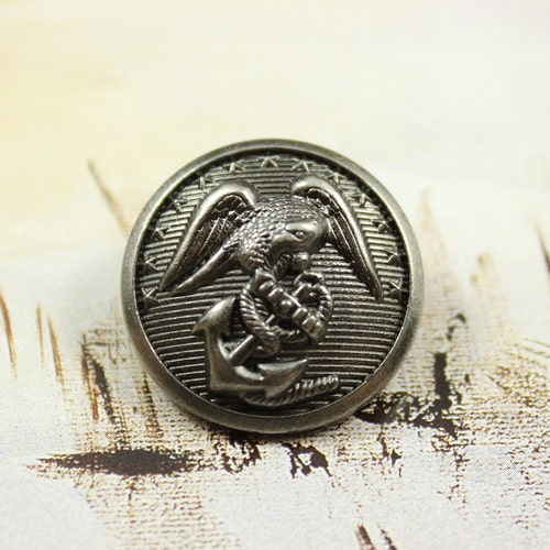 Metal Buttons United States Marine Corps Old Emblem Metal - Etsy