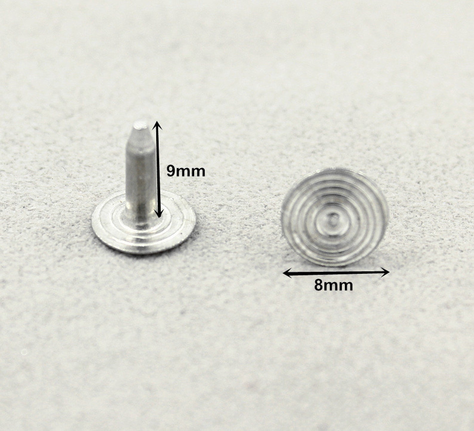 Wreath Gunmetal White Metal Rivet Sets 0.79 Inch 4 Pieces | Etsy