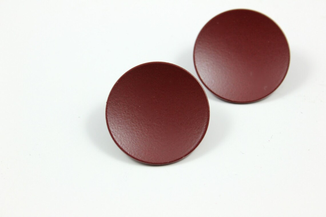 Metal Buttons Oxide Red Metal Buttons Shank 0.79 Inch - Etsy