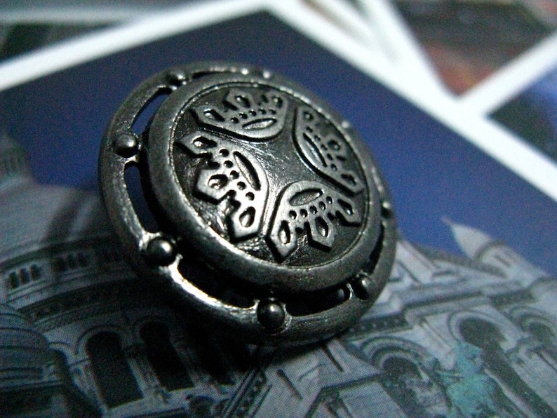 Metal Buttons Crowns Metal Buttons Gray Silver Color - Etsy