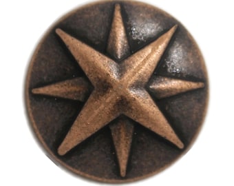 Metal Compass Buttons - Etsy