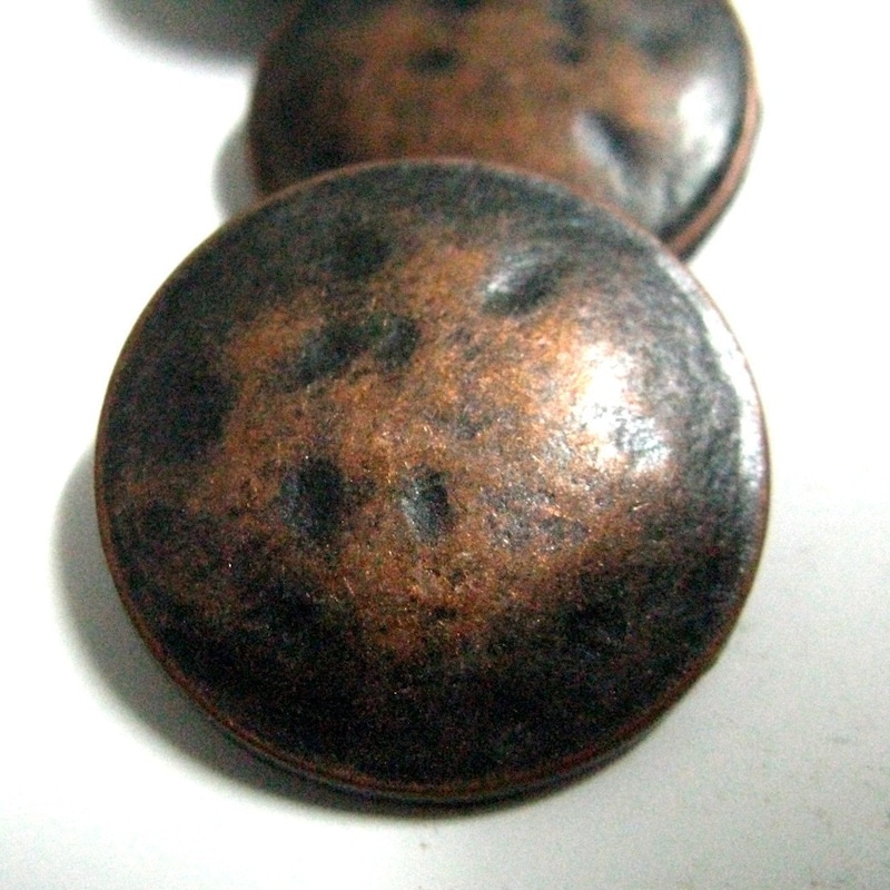 Copper Buttons - Etsy