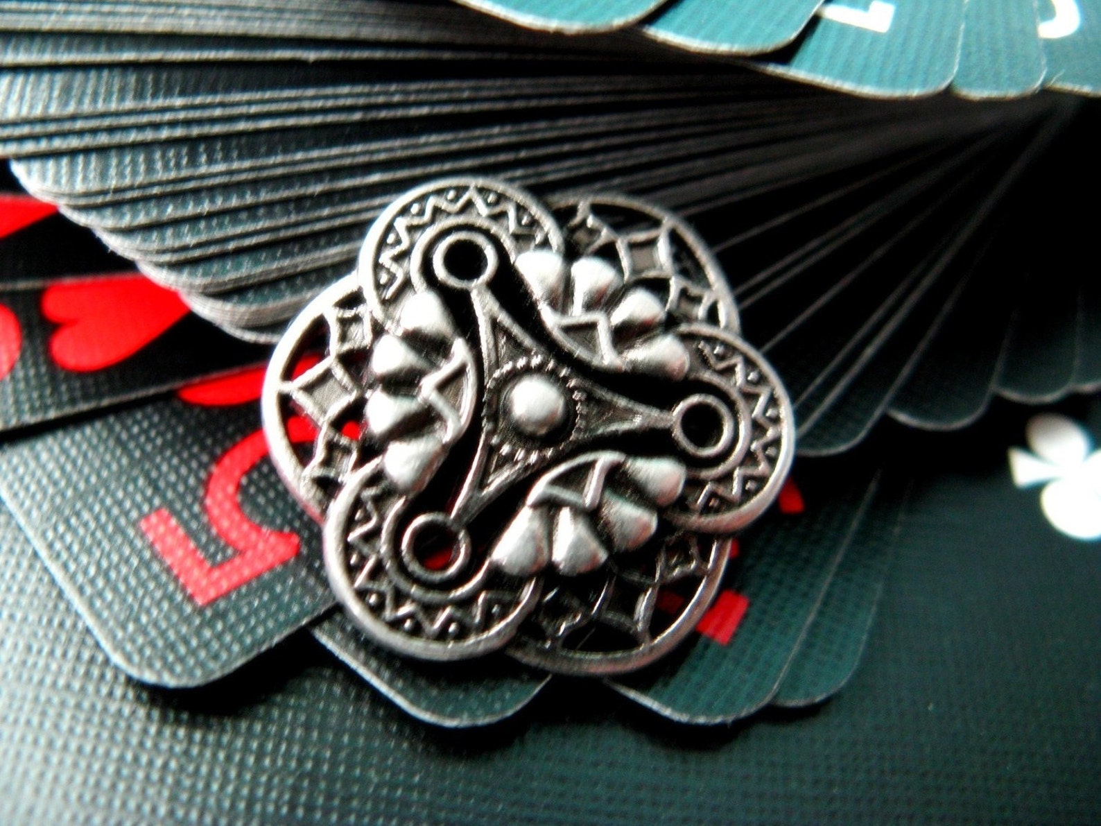 Metal Buttons Gothic Flower Art Metal Buttons Gunmetal | Etsy