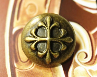 Metal Buttons Girl Face Metal Buttons Antique Copper Color - Etsy