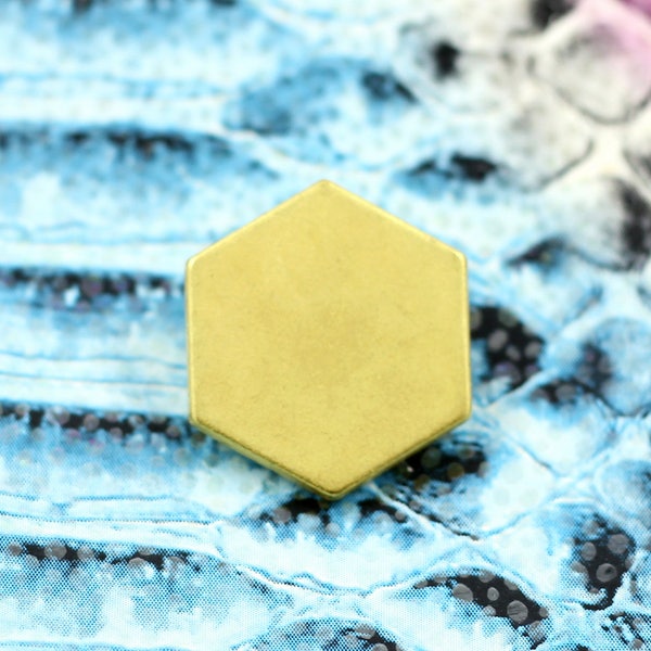 Hexagon Buttons - Etsy