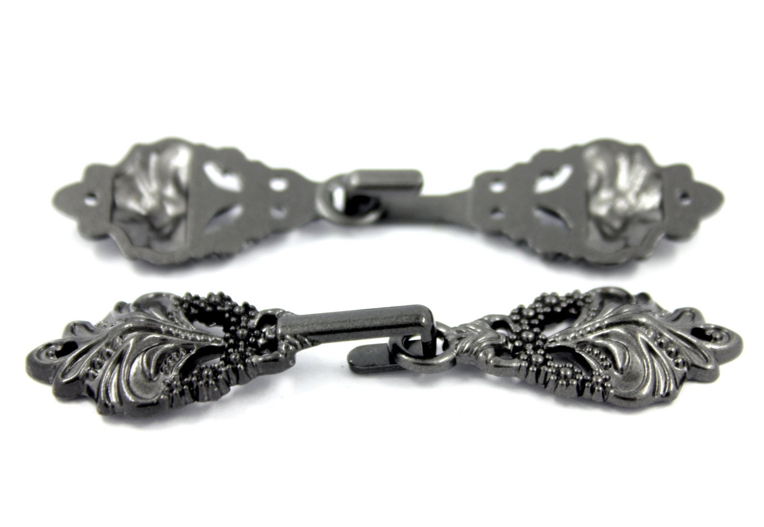 Cloak Clasp Fasteners Bouquet Cloak Clasp Black Gunmetal - Etsy
