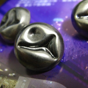 Metal Buttons - Hammer Destroy Metal Buttons , Domed , Shank , 0.71 ...