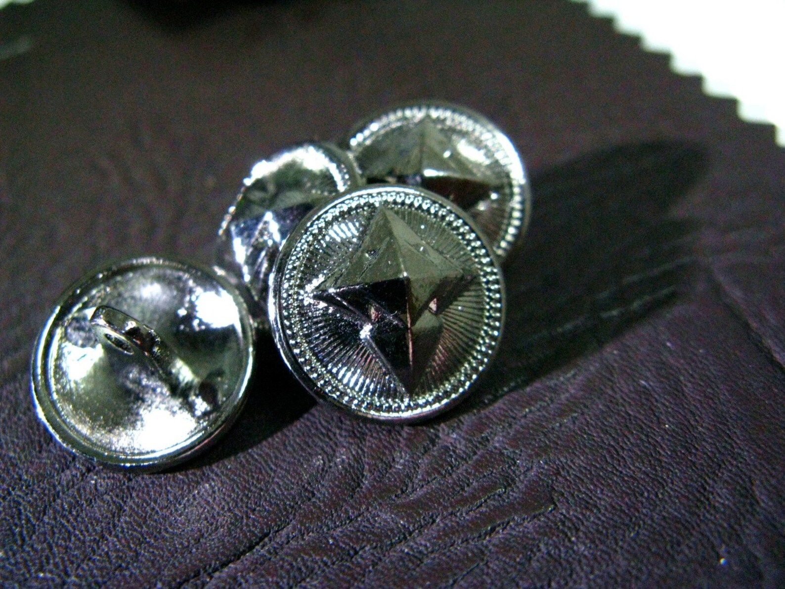 Metal Buttons Cross Star Metal Buttons Silver Color | Etsy