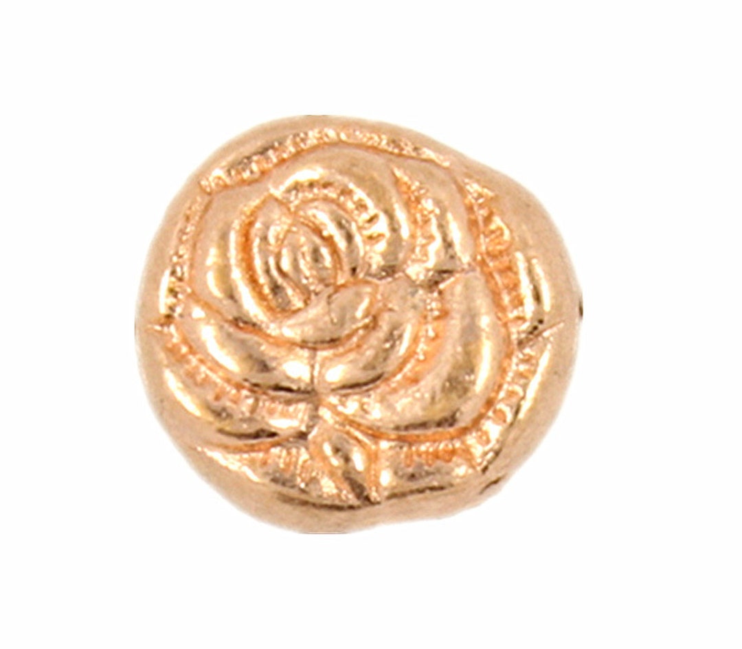 Rose Bloom Copper Metal Rivet Sets - 0.31 Inch - 10 Pieces - Etsy