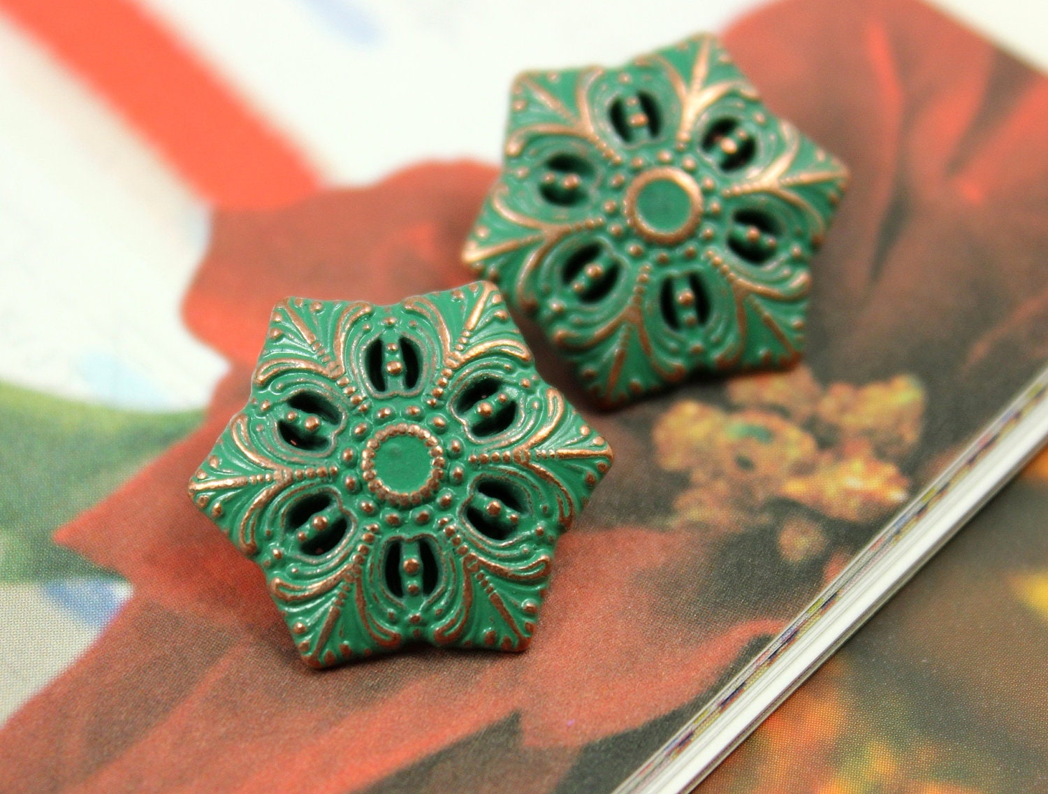 Wholesale Metal Buttons Set 50 Pcs Elaborate Unique Retro - Etsy