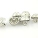 Metal Buttons Splash Water Metal Buttons , Silver Color , Domed , Shank ...