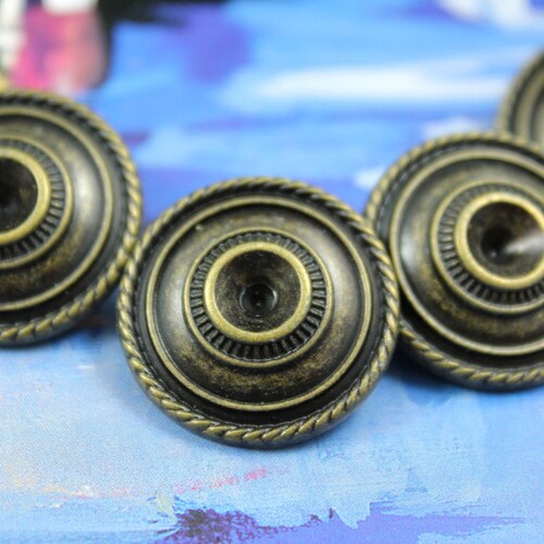 Celtic Shield Metal Buttons Antique Brass Color Shank 1 | Etsy