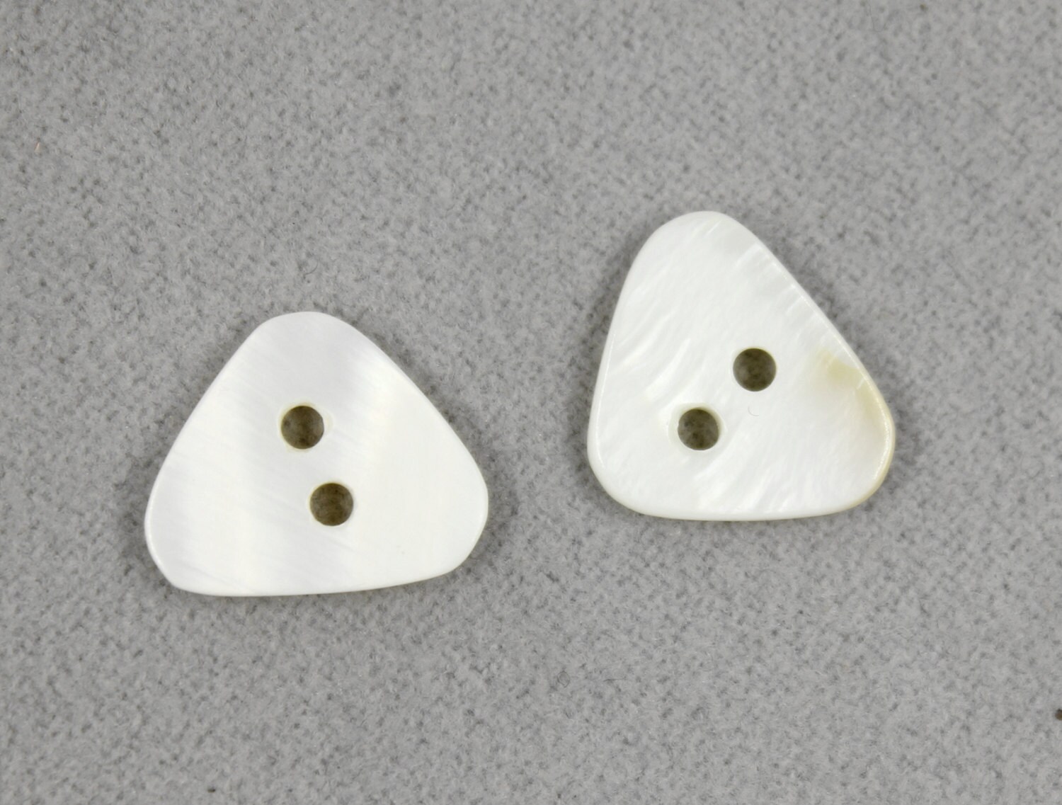Shell Buttons Triangle White Shell Buttons 0.55 Inch 10 - Etsy