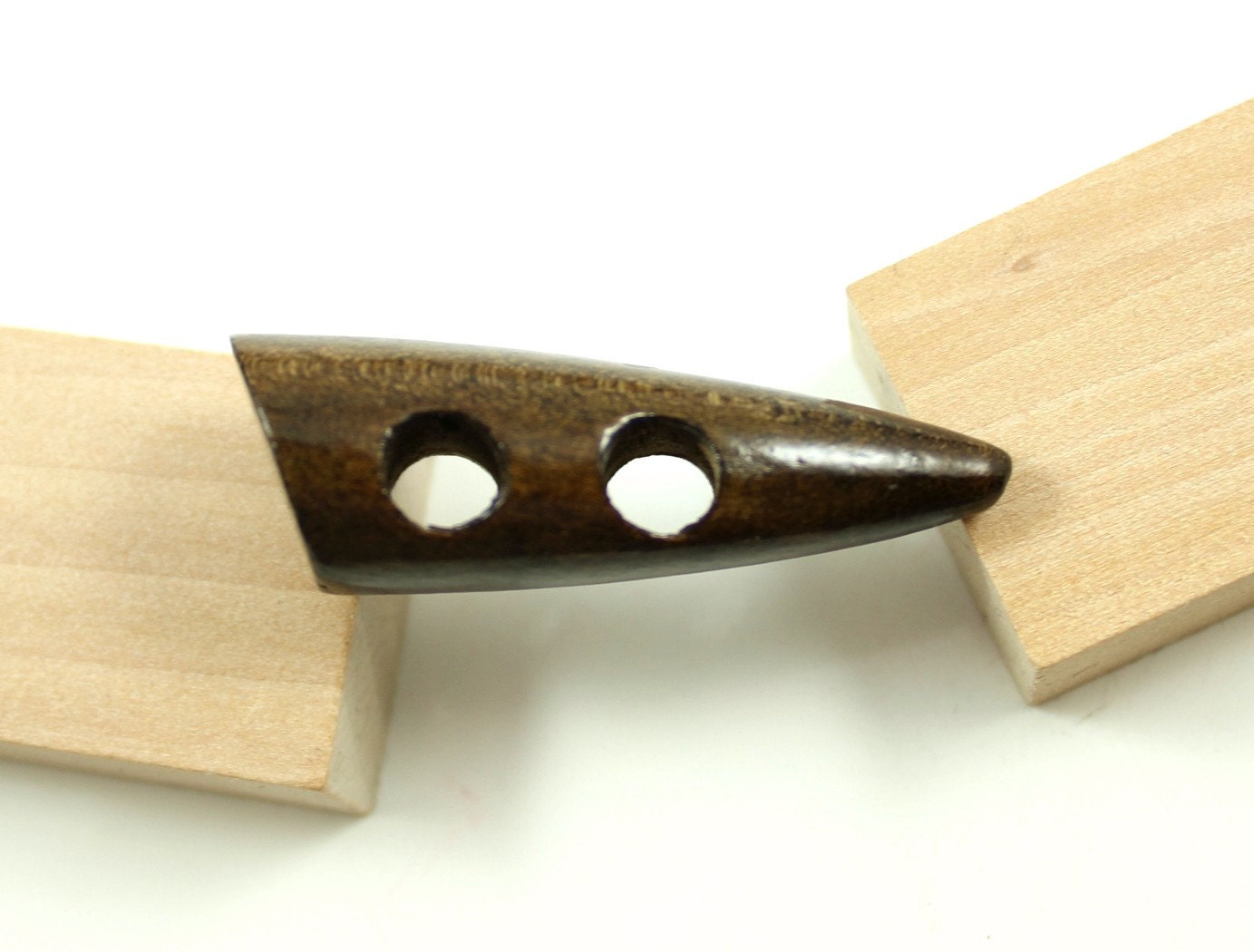 Horn Shaped Toggles Lovely Khaki Brown Horn Shaped Nature | Etsy