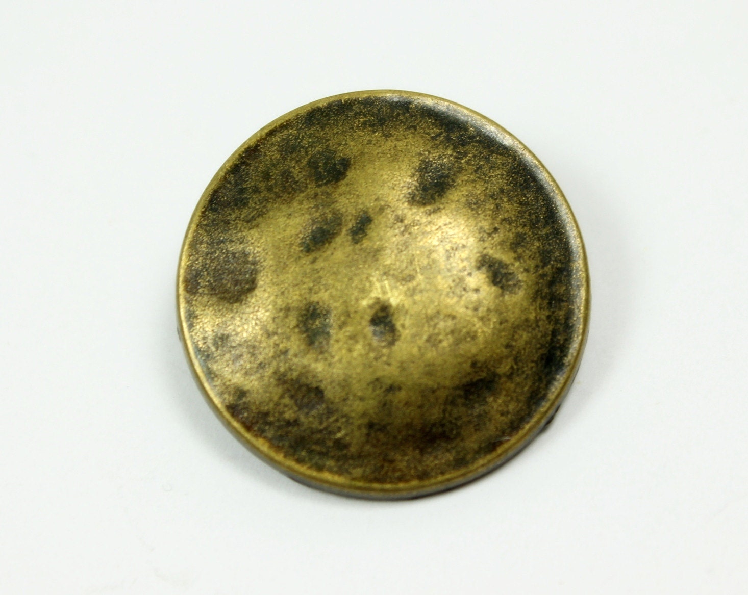 Metal Buttons Antique Brass Metal Buttons Shank 0.91 | Etsy