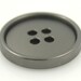 Metal Buttons Thick Pearlized Gunmetal Buttons 4 Holes - Etsy