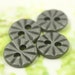 Metal Buttons Radial Lines Metal Buttons Dull Silver Color - Etsy