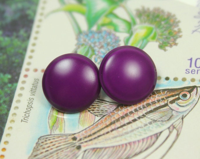 Metal Buttons Sweet Purple Small Round Shank Metal Buttons. - Etsy