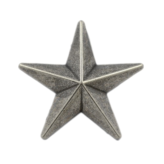 Buy Large Star Metal Shank Buttons Gray Silver Color 1.10 Inch 6 Pcs Online in India Etsy